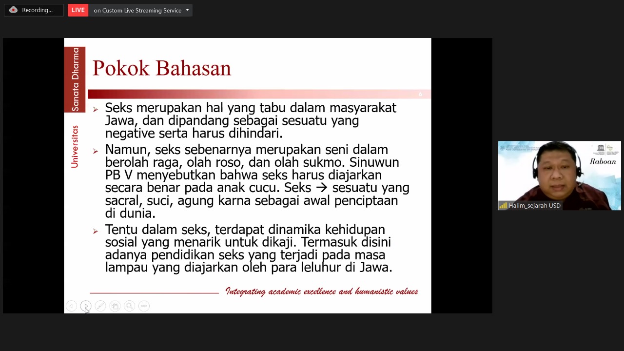 Ancient Java Tradition On Sex Education [raboan Discussion Forum