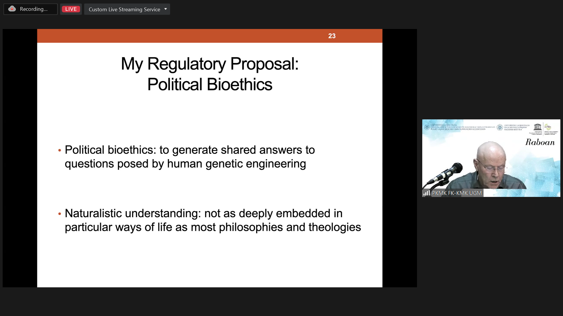 Moral and Legal Guidelines for Genetic Editing [Raboan Discussion Forum ...